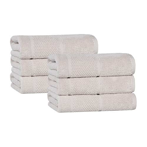Click here for SUPERIOR Mile Collection 6-pc. Solid Hand Towel  O... prices