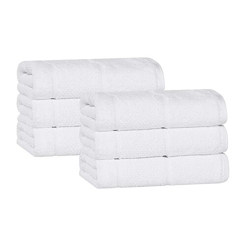 Click here for SUPERIOR Mile Collection 6-pc. Solid Hand Towel  O... prices