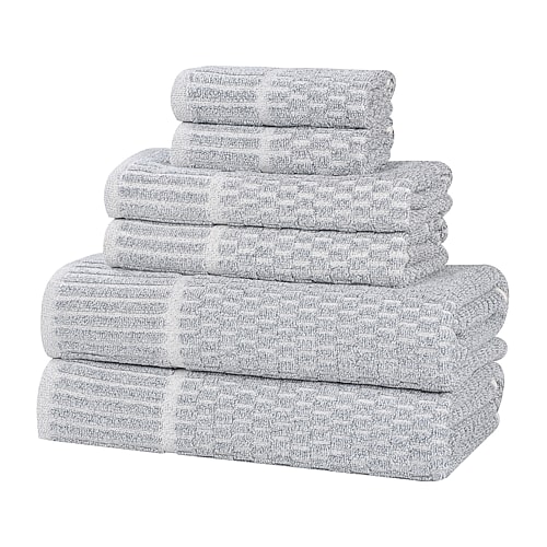 Click here for SUPERIOR Juno Collection 6-pc. Quick Dry Solid Bat... prices