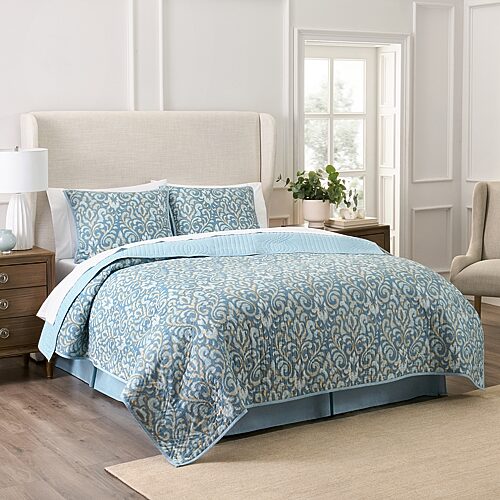 Click here for Waverly Kensington Cotton Quilt Sets prices