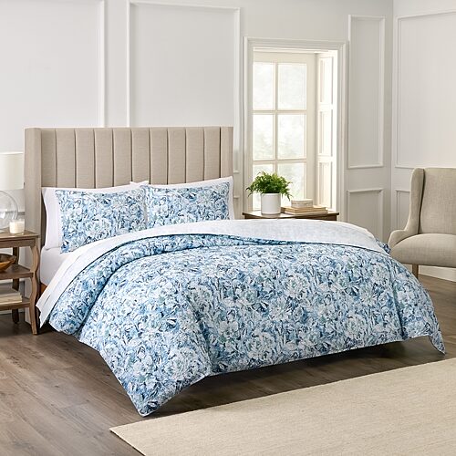 Click here for Waverly Hayden Microfiber Percale 3-Pc. Comforter... prices
