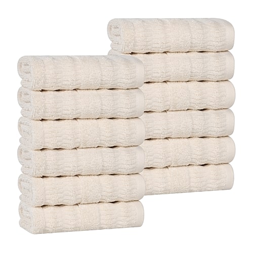 Click here for SUPERIOR Mika Collection 12-pc. Quick Dry Washclot... prices