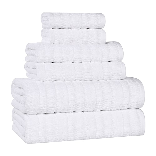 Click here for SUPERIOR Mika Collection 6-pc. Quick Dry Solid Bat... prices