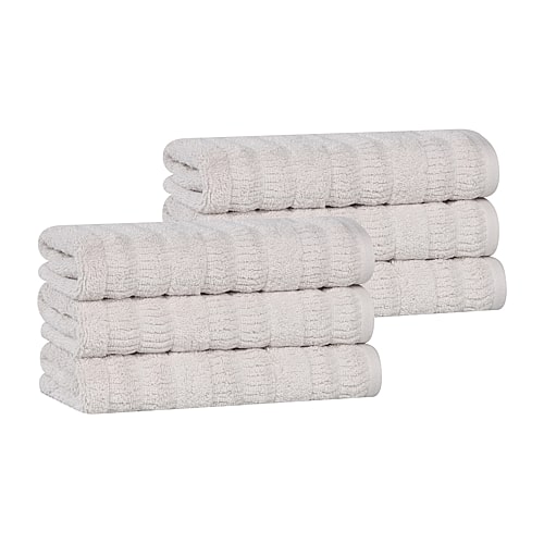 Click here for SUPERIOR Mika Collection 6-pc. Solid Hand Towel  O... prices