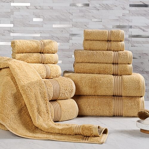 Click here for Superior Egyptian Cotton 12-Pc. Towel Set - Black prices