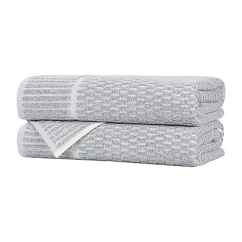 Click here for SUPERIOR Juno Collection 2-pc. Quick Dry Checked B... prices