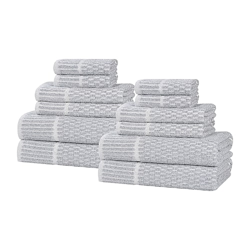 Click here for SUPERIOR Juno Collection 12-pc. Quick Dry Solid Ba... prices