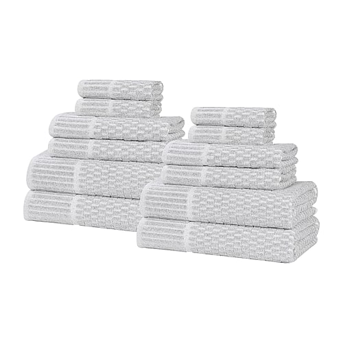 Click here for SUPERIOR Juno Collection 12-pc. Quick Dry Solid Ba... prices