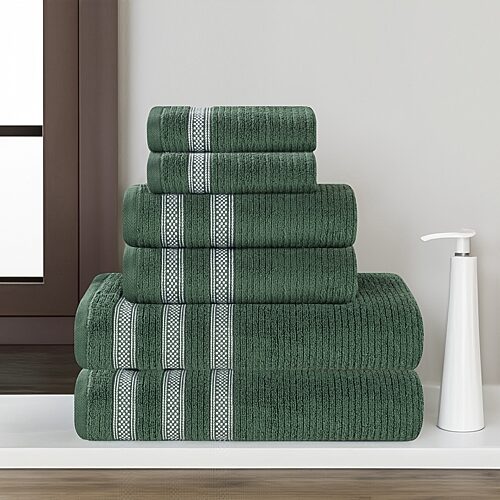 Click here for SUPERIOR Brea Collection | 100 Cotton 6-pc. Quick... prices