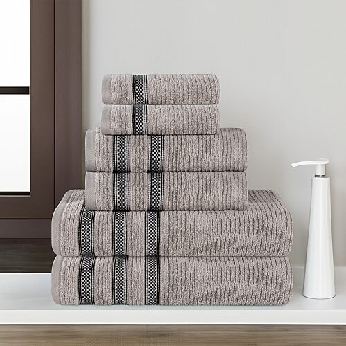 Click here for SUPERIOR Brea Collection | 100 Cotton 6-pc. Quick... prices