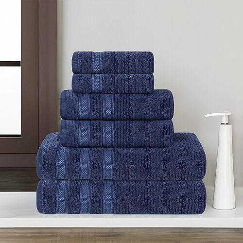 Click here for SUPERIOR Brea Collection | 100 Cotton 6-pc. Quick... prices