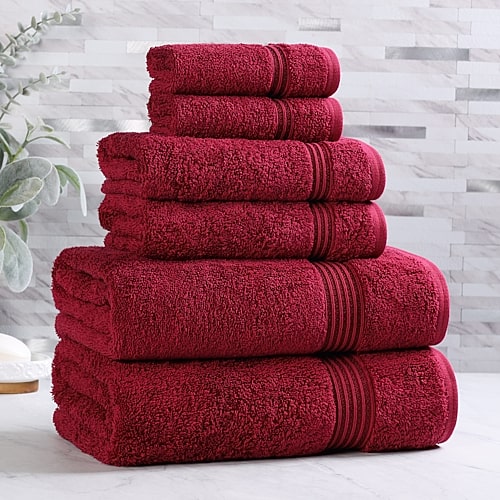 Click here for Superior Solid Quick Drying Egyptian Cotton 6 Piec... prices