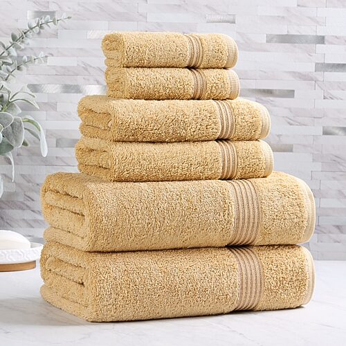 Click here for Superior Solid Quick Drying Egyptian Cotton 6 Piec... prices