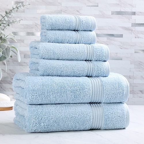 Click here for Superior Solid Quick Drying Egyptian Cotton 6 Piec... prices