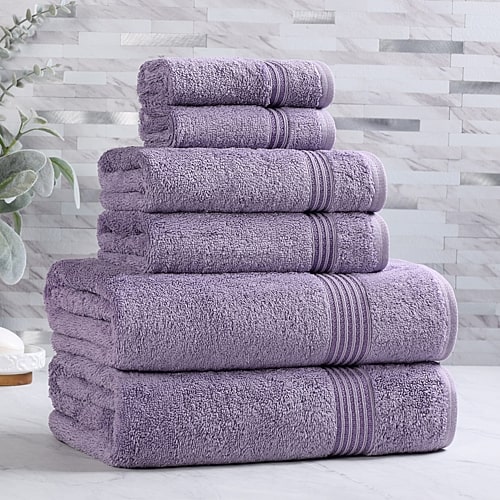 Click here for Superior Solid Quick Drying Egyptian Cotton 6 Piec... prices