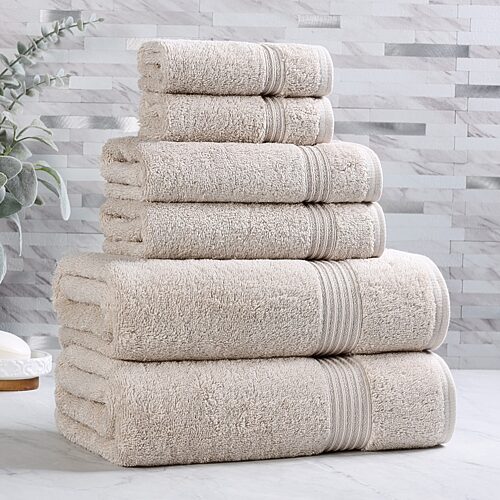 Click here for Superior Solid Quick Drying Egyptian Cotton 6 Piec... prices
