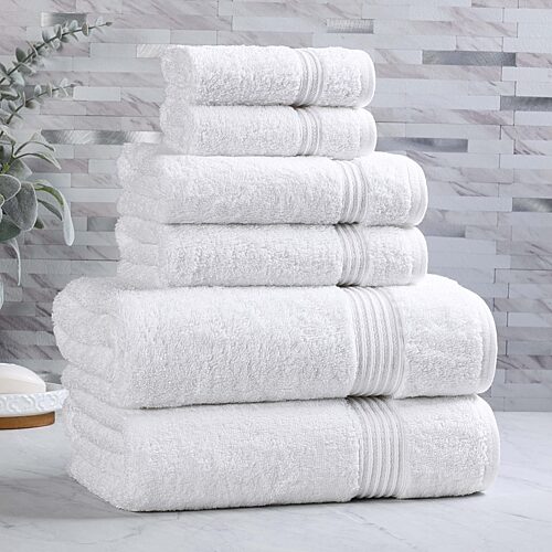 Click here for Superior Solid Quick Drying Egyptian Cotton 6 Piec... prices