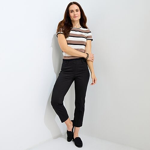 Click here for Liz Claiborne Emma Womens Slim Mid Rise Ankle Pant... prices
