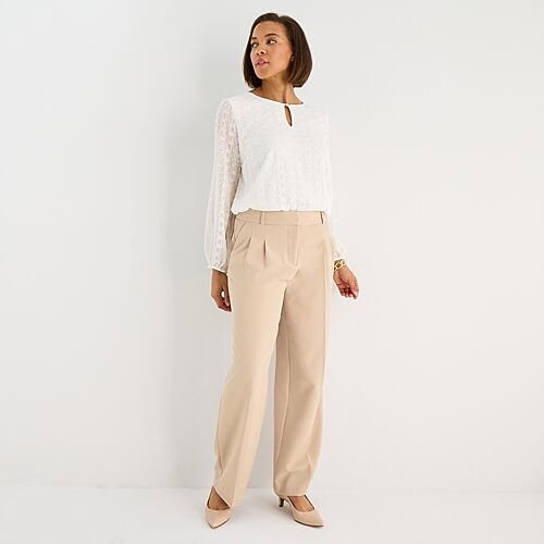 Click here for Liz Claiborne Charlotte Womens Wide Leg Mid Rise T... prices