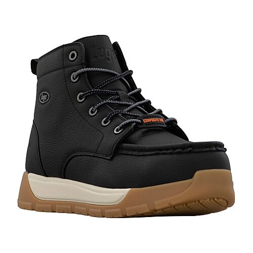 Click here for Lugz Yard LX Composite Toe Mens Slip Resistant Fla... prices