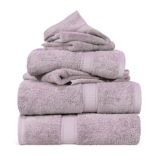 Click here for Superior 100 Egyptian Cotton 6-Pc Towel Set - Purp... prices