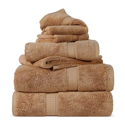 Click here for Superior 100 Egyptian Cotton 6-Pc Towel Set - Rust prices