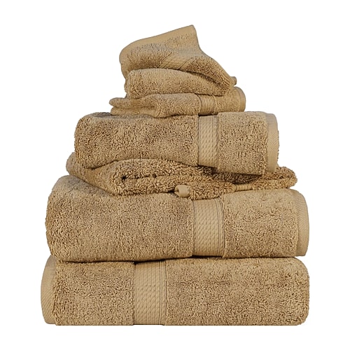 Click here for Superior 100 Egyptian Cotton 6-Pc Towel Set - Toas... prices
