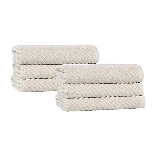 Click here for SUPERIOR Amlia Collection 6-pc. Solid Hand Towel... prices
