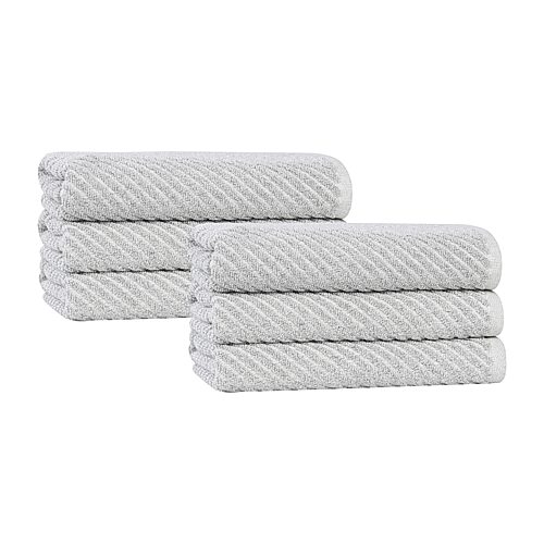 Click here for SUPERIOR Amlia Collection 6-pc. Solid Hand Towel... prices