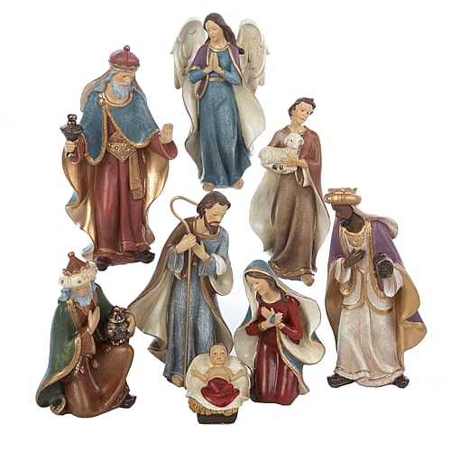 Click here for Kurt Adler 6.25-Inch Resin Nativity Set of 8 Piece... prices