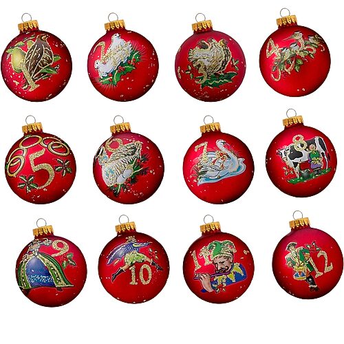 Click here for Kurt Adler 65MM Twelve Days Of Christmas Decorativ... prices