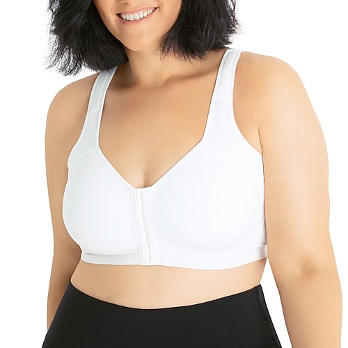 Leading Lady The Lillian - Back Smoothing Seamless Support Bra- 5503  Dd  White