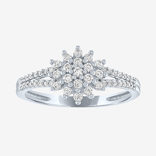 Click here for (G-H / Si2-I1) Womens 1/3 CT. T.W. Lab Grown White... prices