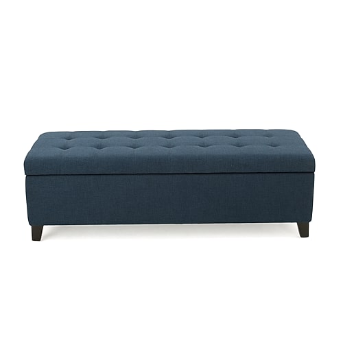 Click here for Mission Tufted Upholstered Ottoman  One Size  Blue prices