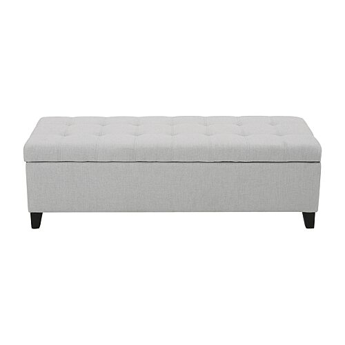 Click here for Mission Tufted Upholstered Ottoman  One Size  Gray prices