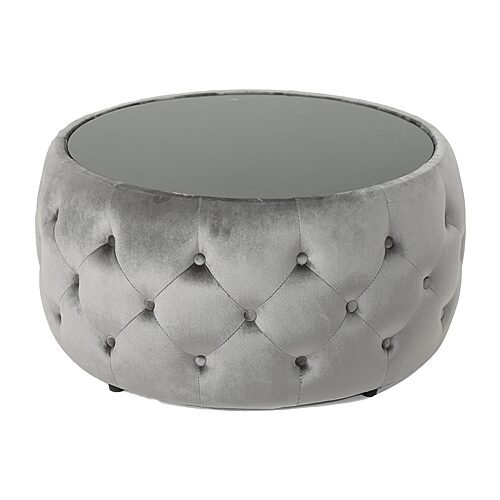 Click here for Chana Tufted Upholstered Ottoman  One Size  Gray prices