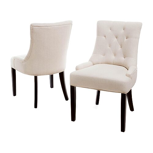 Click here for Hayden 2-pc. Tufted Dining Chair  One Size  Beige prices