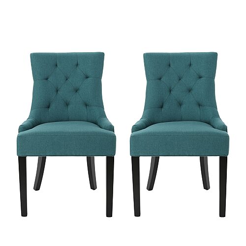 Click here for Hayden 2-pc. Tufted Dining Chair  One Size  Blue prices