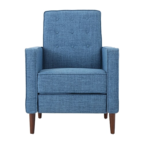 Click here for Mervynn Tufted Track-Arm Recliner  One Size  Blue prices