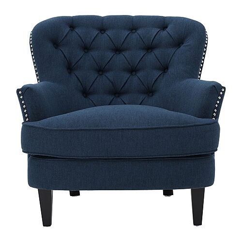 Click here for Tafton Tufted Upholstered Club Chair  One Size  Bl... prices