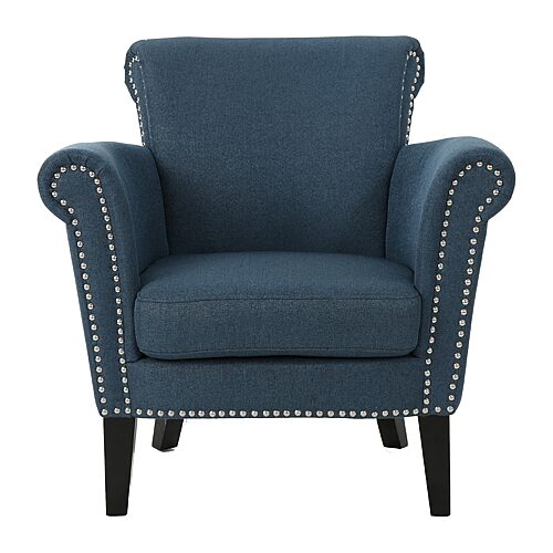 Click here for Brice Upholstered Club Chair  One Size  Blue prices