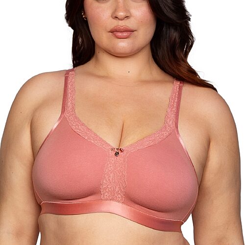 Click here for Curvy Couture Womens Medium Support Wireless Brale... prices