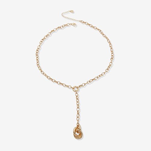 Click here for Worthington Gold Tone Womens 22 Inch Y Necklace  O... prices