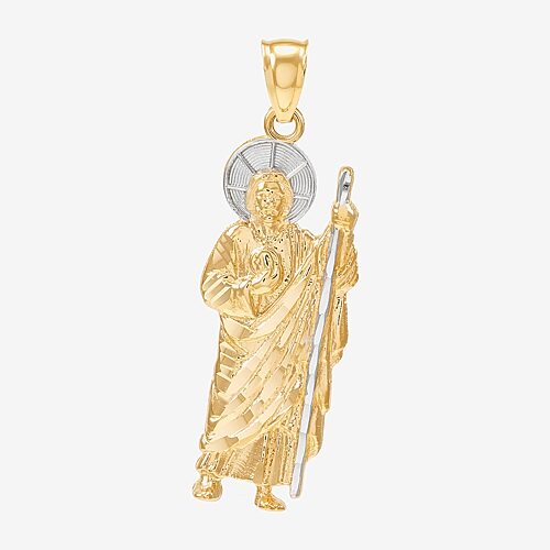 Click here for St. Jude Unisex Adult 14K Gold Pendant  One Size prices