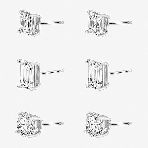 Click here for Diamonart Womens Cubic Zirconia Sterling Silver 3... prices
