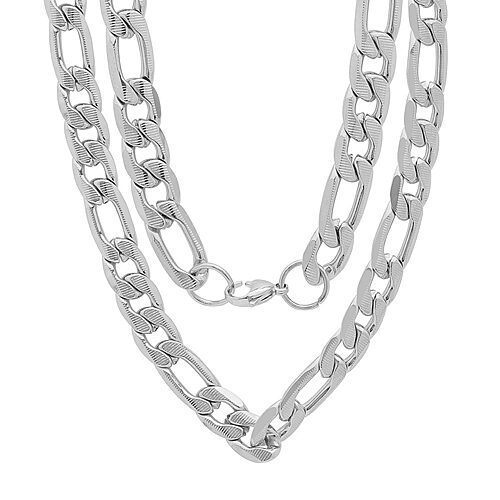 Click here for Mens Stainless Steel Hypoallergenic 24 Inch Figaro... prices