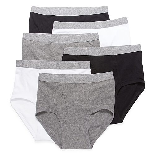 Click here for Stafford Dry + Cool Full-Cut Mens 6 Pack Briefs 30... prices