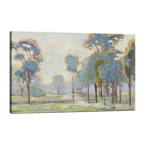 Click here for Lumaprints Blue Trees In Landscape Giclee Canvas A... prices