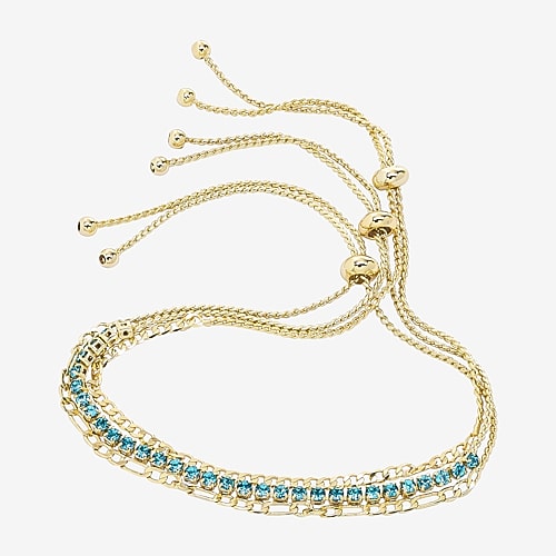 Click here for Sparkle Allure Birthstone Womens Red Crystal Brace... prices