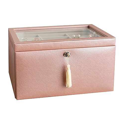 Click here for Hives And Honey Emily Lockable Jewelry Box  One Si... prices